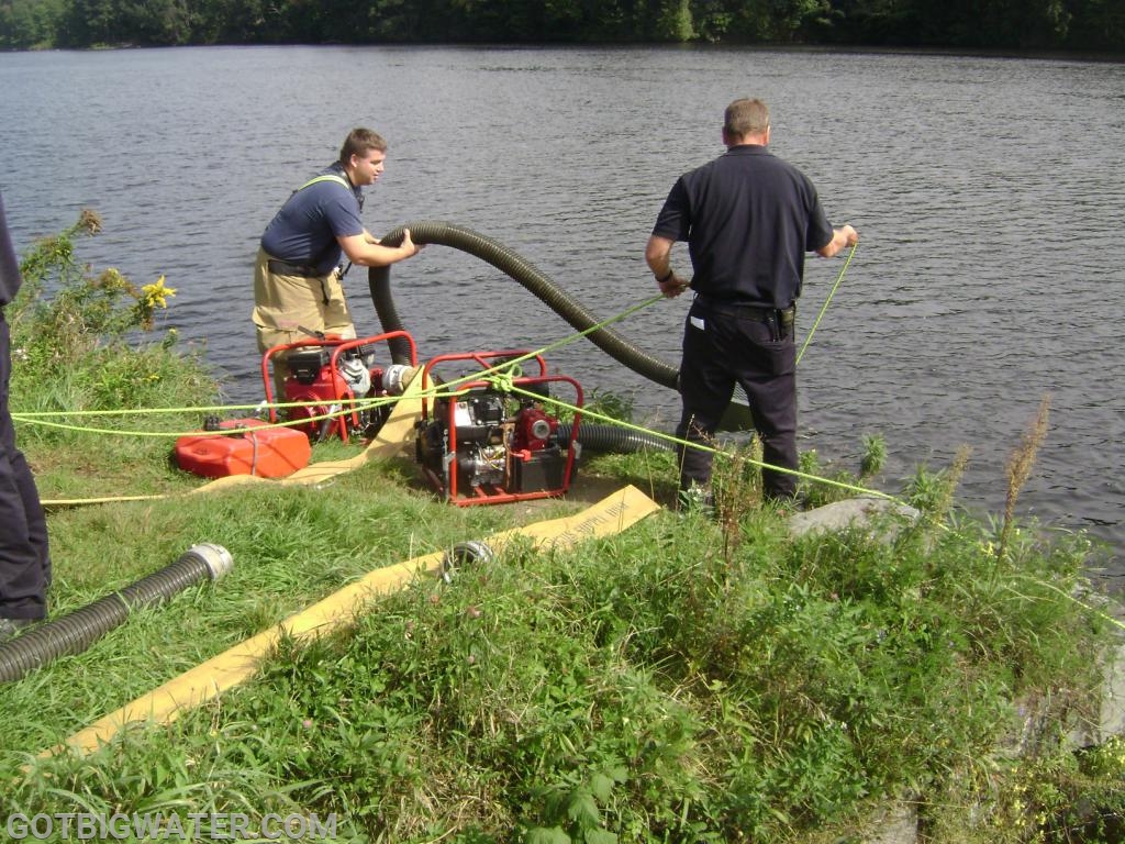 Fill Site Operations #04 - Portable Pumps Used for Open-Relay - GotBigWater