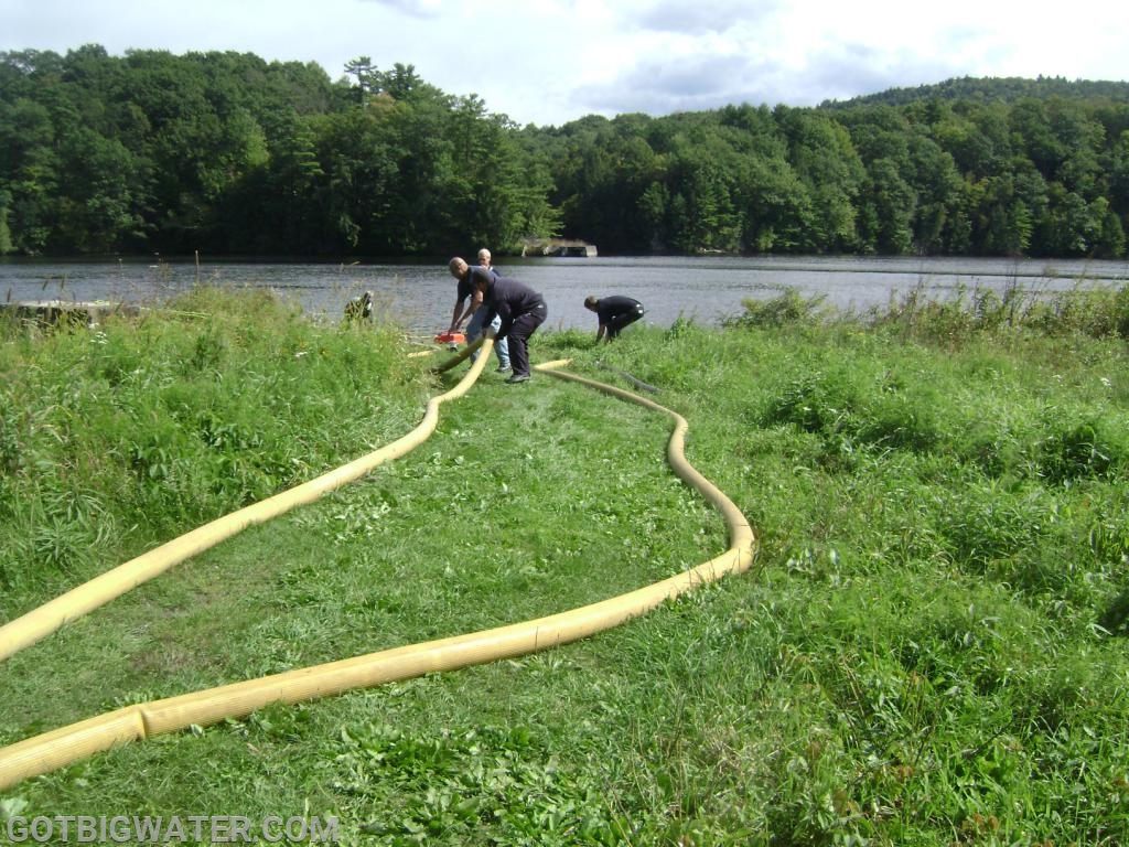 Fill Site Operations #04 - Portable Pumps Used for Open-Relay - GotBigWater