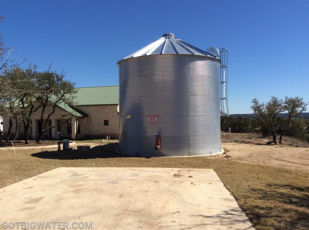 42,000-gallon Above-Ground Fire Protection Water Storage Tank - Texas ...